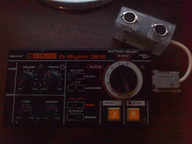 BOSS DR-55 MIDI SYNC